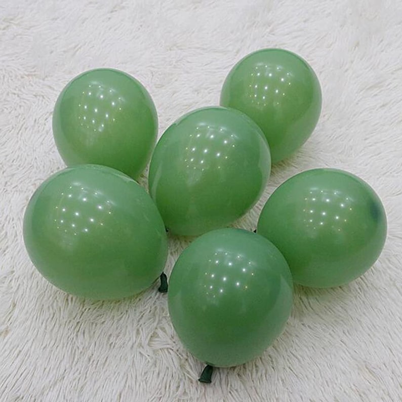 Woodland Animals Sage Green Balloon Garland | Birthday Party ...