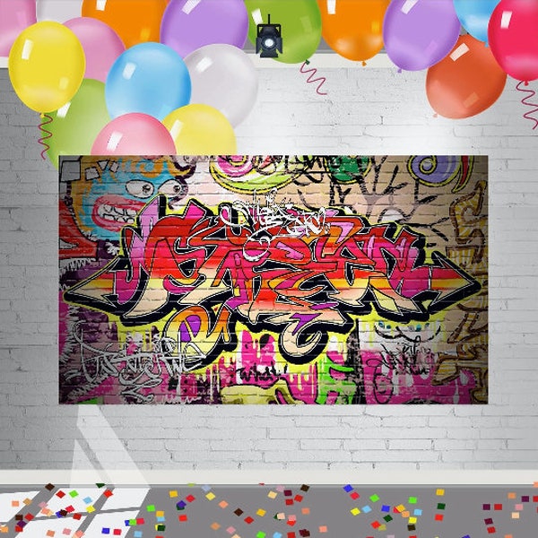 Graffiti Party Decorations - Etsy