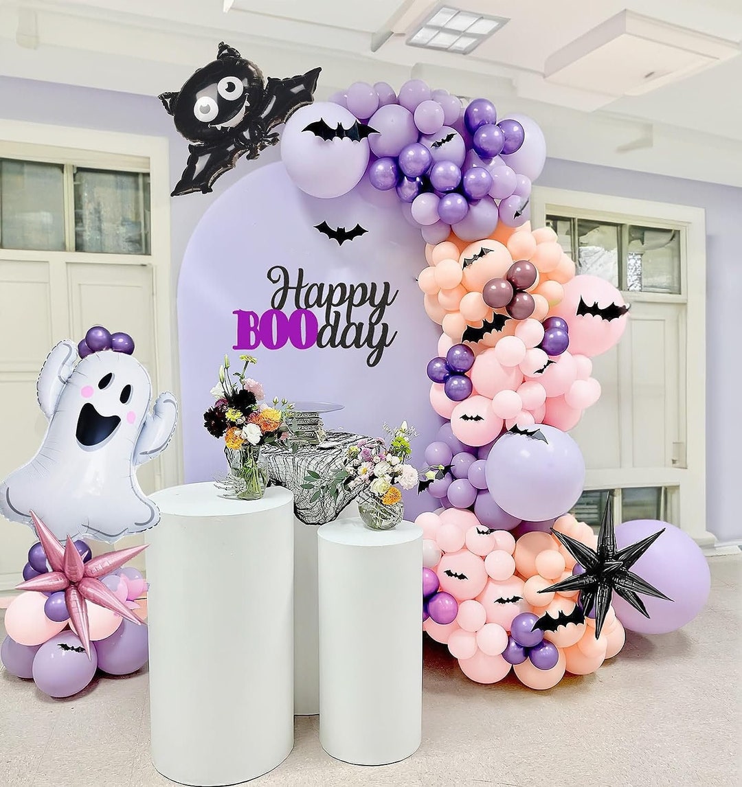 Halloween Balloons Set - Assorted Spooky Balloons for Hauntingly Fun ...
