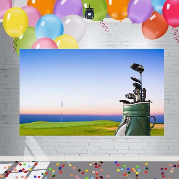 Golf Photo Backdrop - Etsy