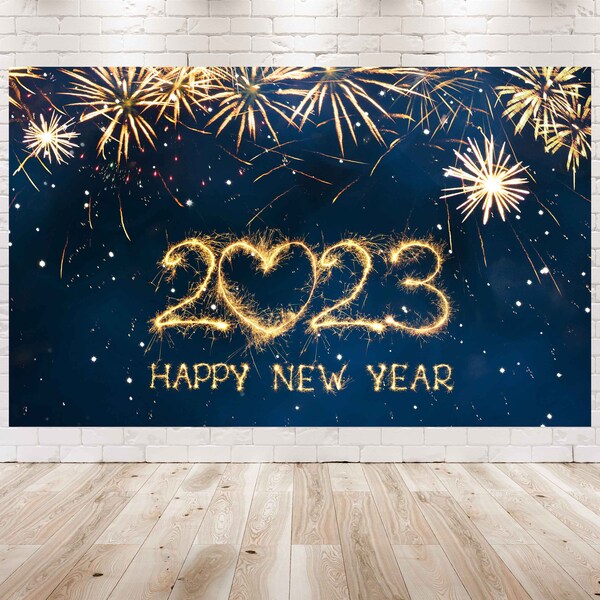 New Years Backdrop - Etsy