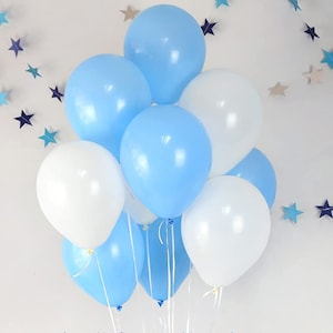 Light Blue Balloon Garland Birthday Party Decorations Wedding Baby ...