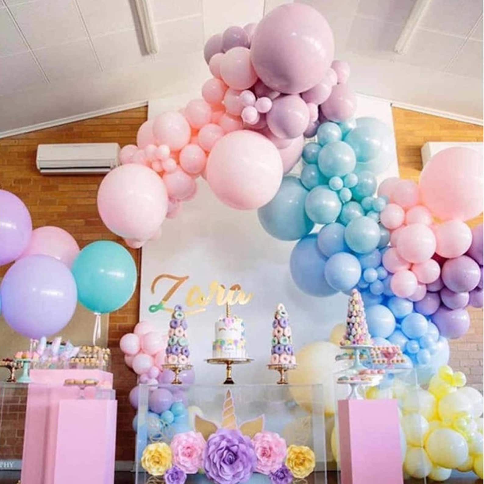 Pastel Balloons Garland Birthday Party Decorations Wedding - Etsy
