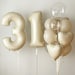 Chic 31 Balloon Set Gold Cream | Elegant Balloons for Birthday Party ...