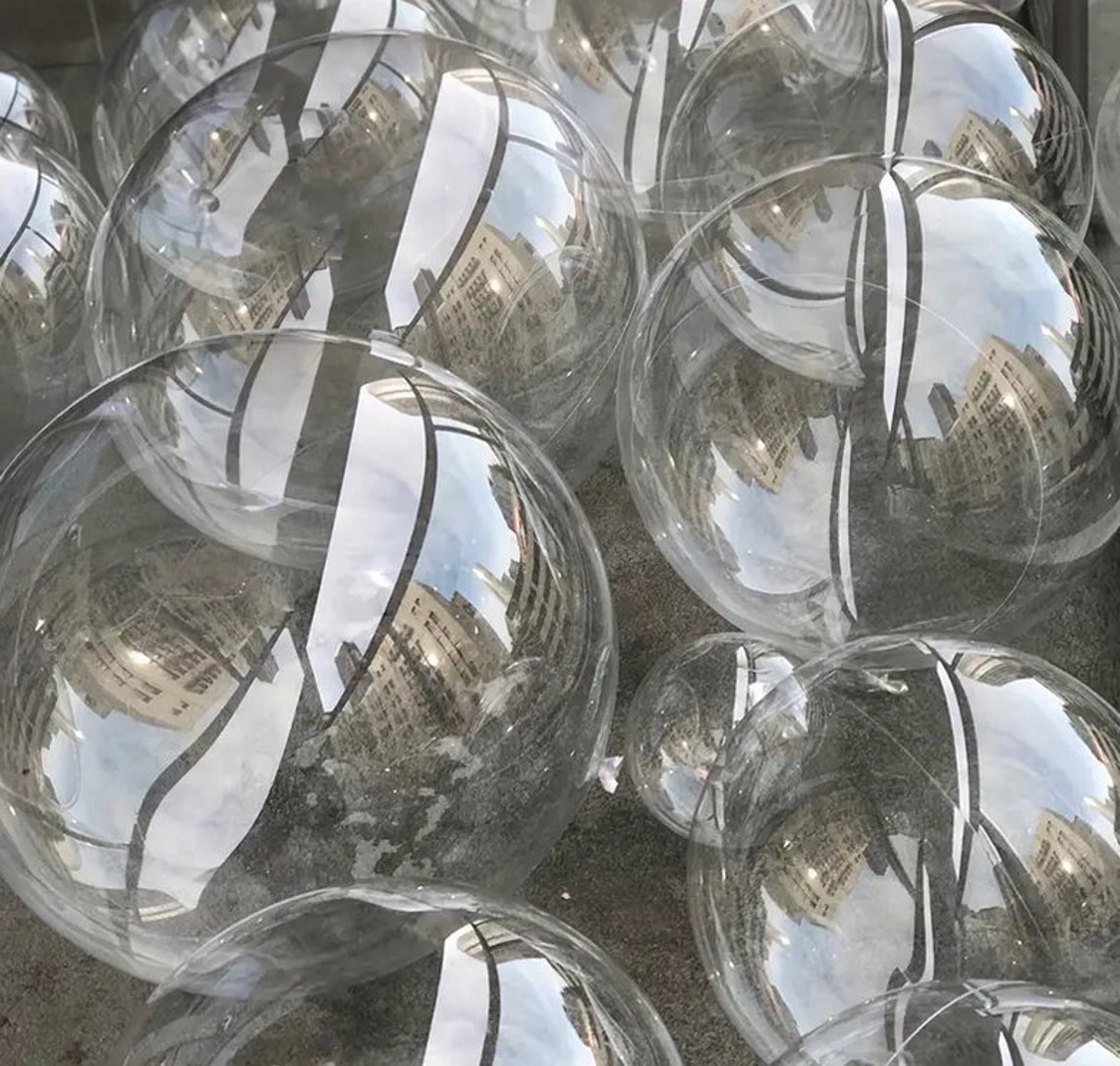 Clear Bobo Balloons Set | 4 Sizes 35pcs Transparent Balloons | Party ...