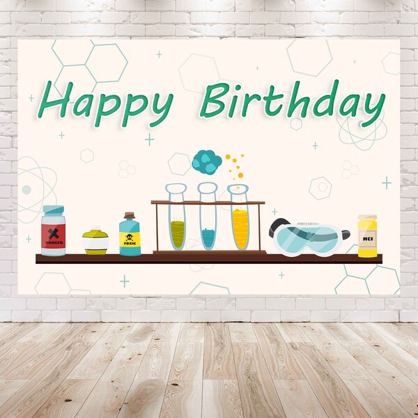 Science Lab Backdrop - Etsy