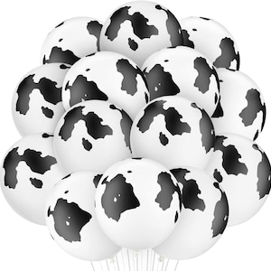 Farm Animals Cow Balloon Garland Birthday Party Decorations | Baby ...