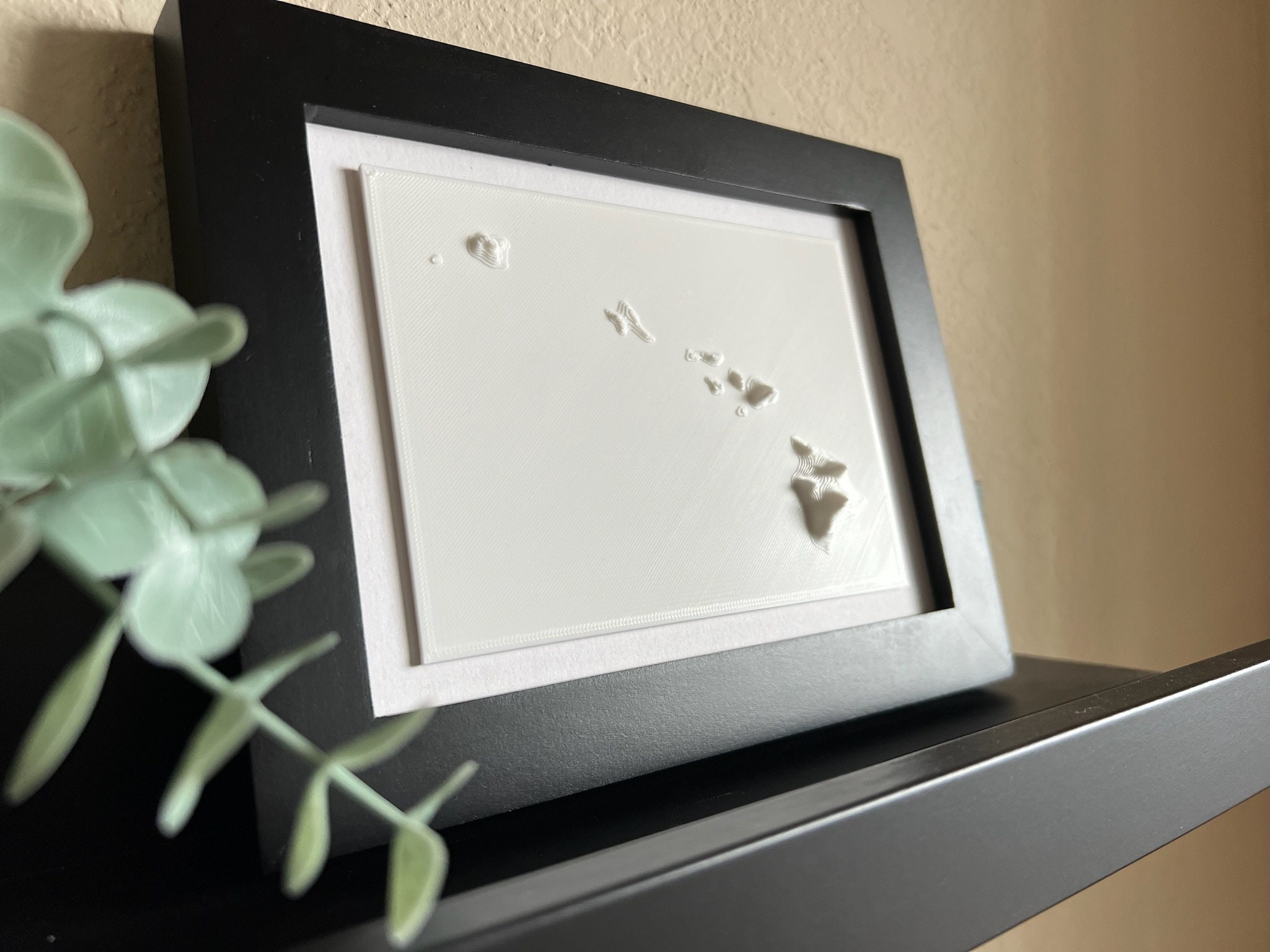 Customized 3D Printed Topographic Model - Etsy