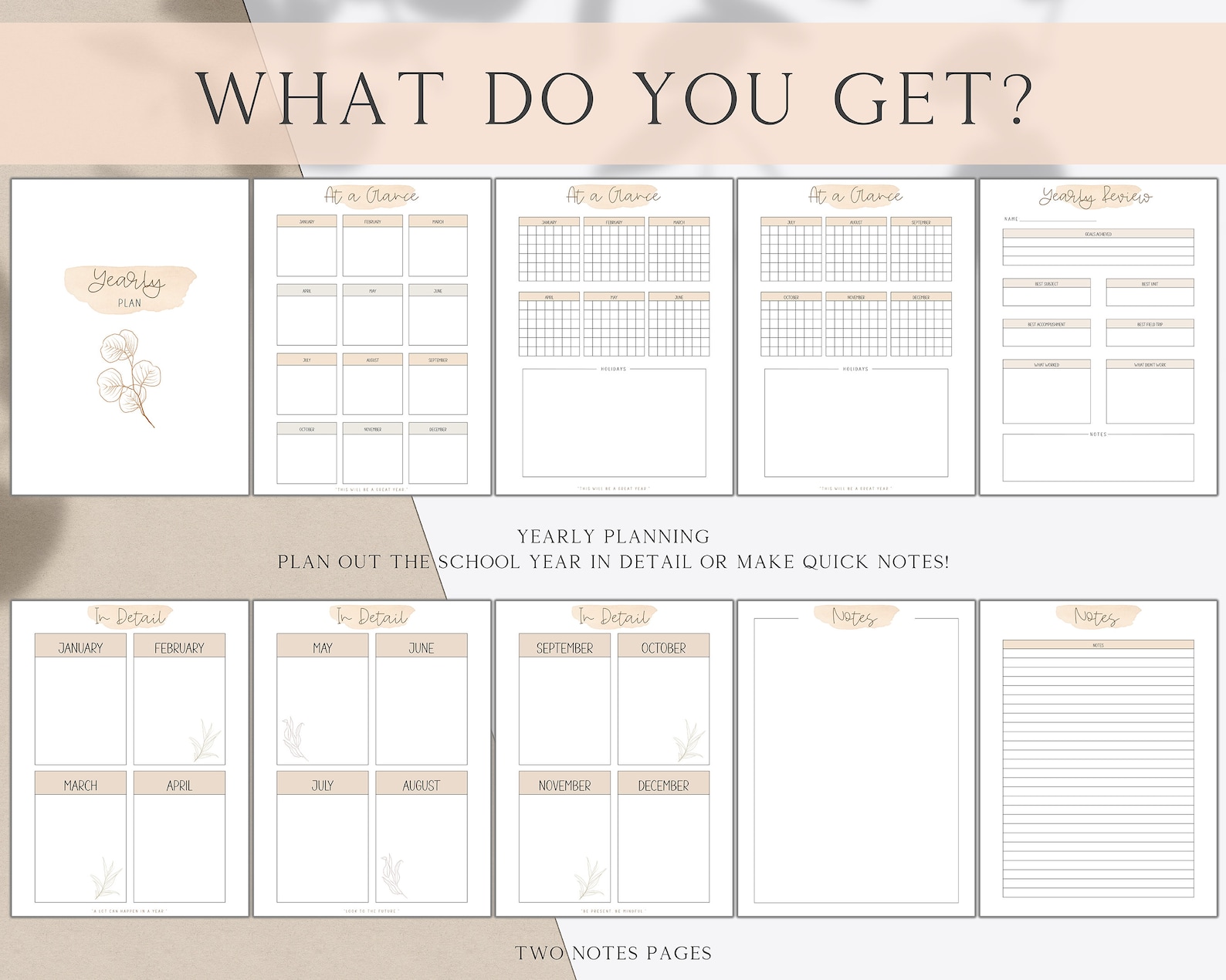 Printable Homeschool Planner, Homeschool Printable Organizer, Digital ...
