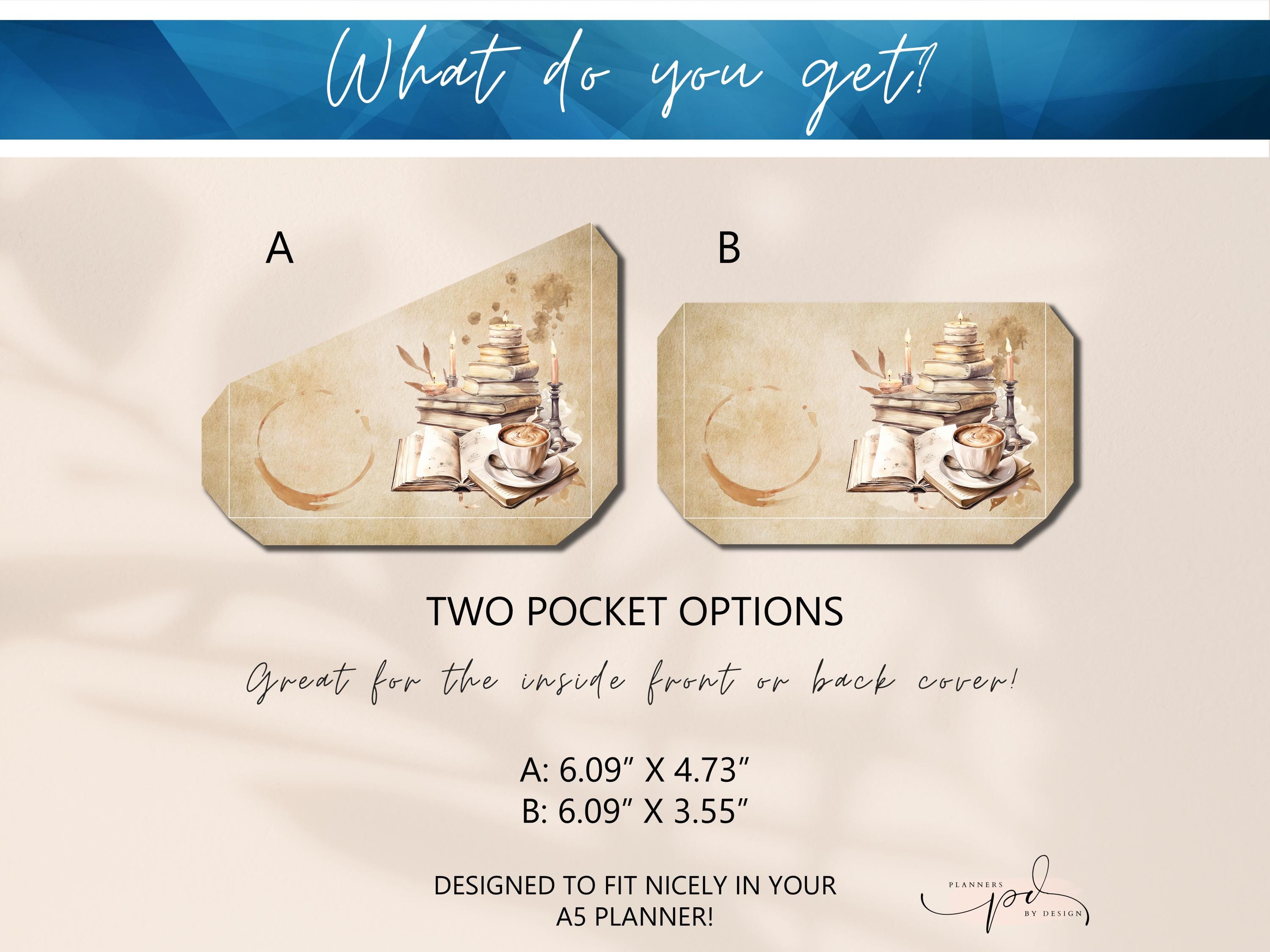 Printable Reading Journal Dashboard, Printable Book Lover Gift, A5 ...