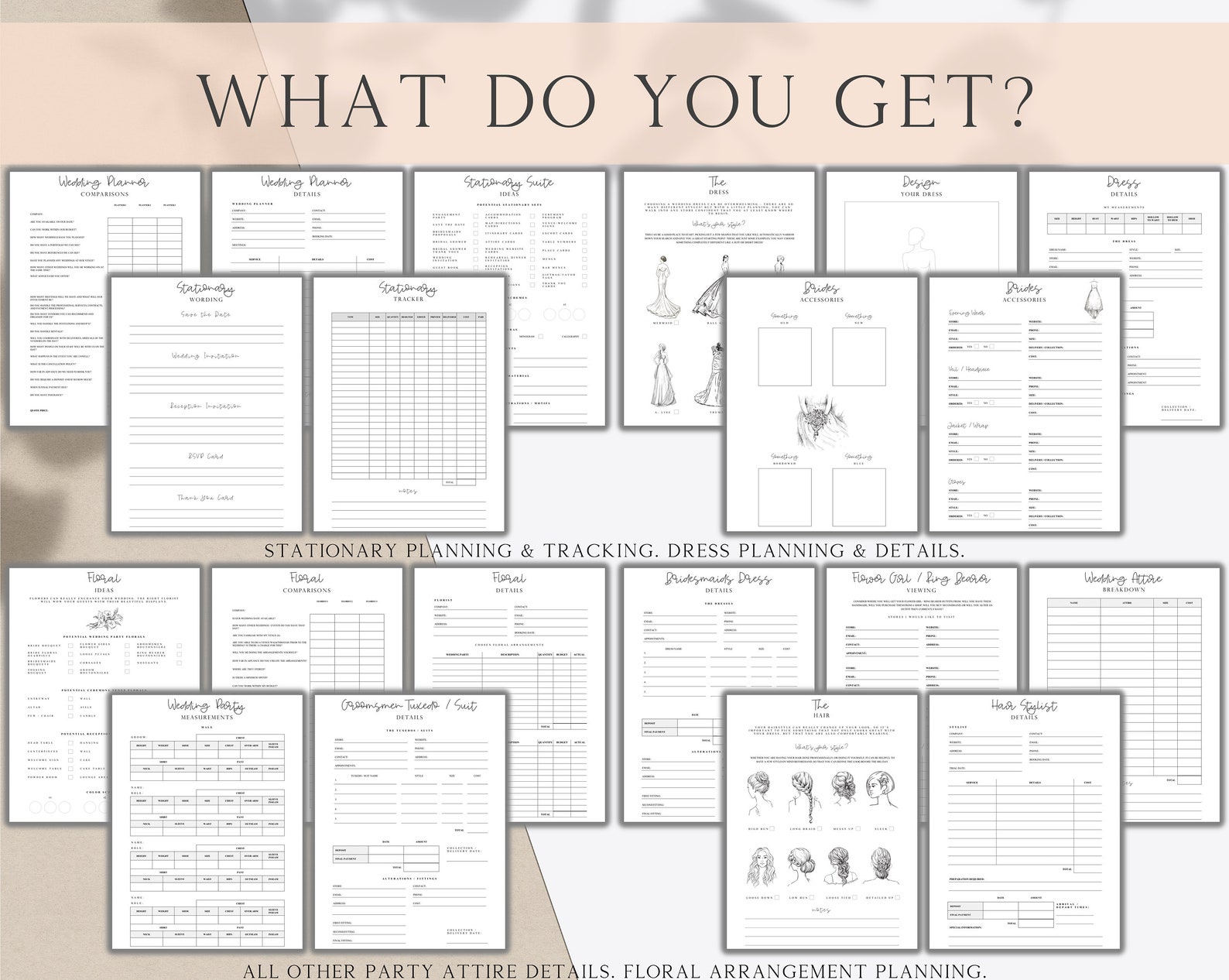 Ultimate Wedding Planner Printable Wedding Planner Kit - Etsy