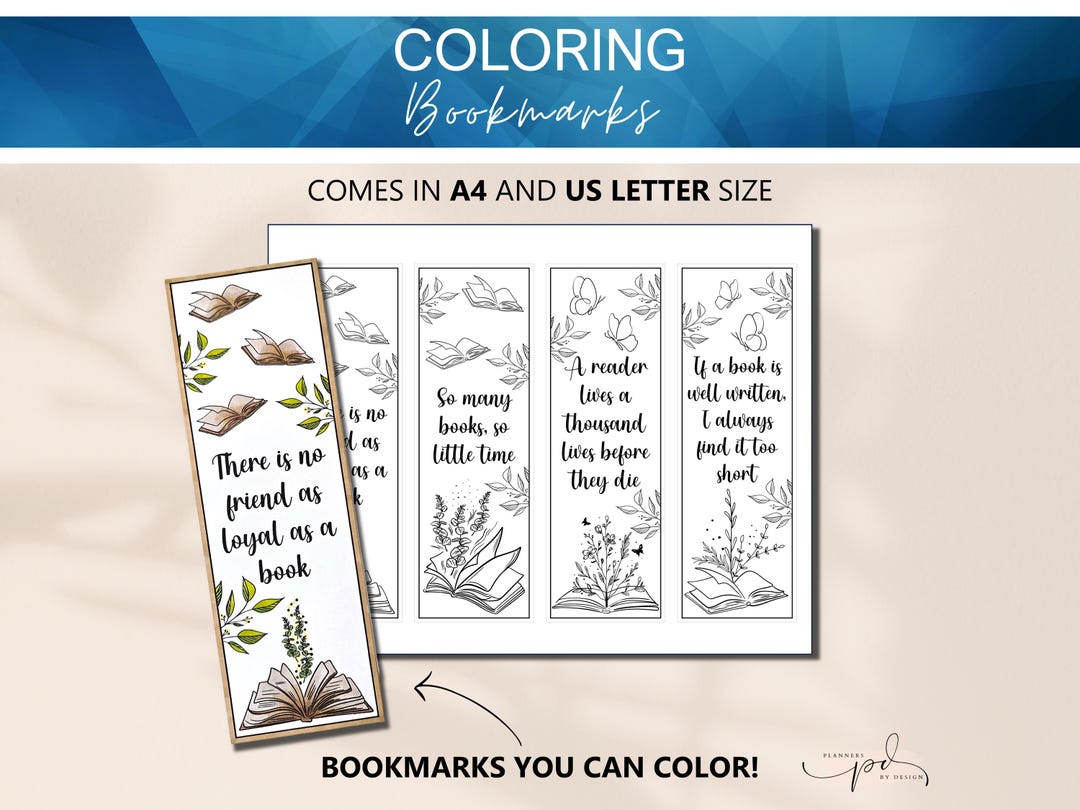 Printable Coloring Bookmarks, Adult Coloring Bookmarks, Quotes I Love ...