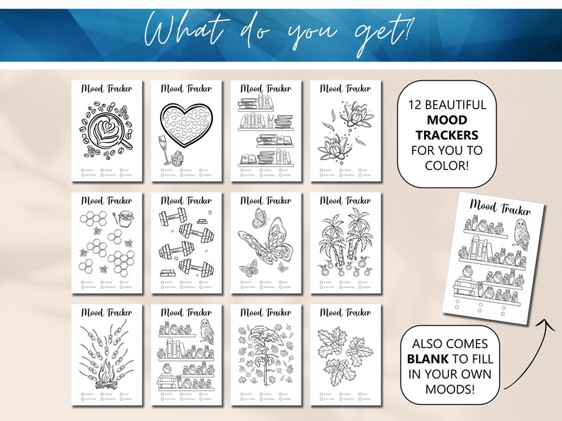 2026 Printable Bullet Journal, Monthly Yearly Planner Pages & Trackers ...