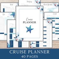 Printable Travel Planner, Printable Vacation Planner, Holiday Checklist ...