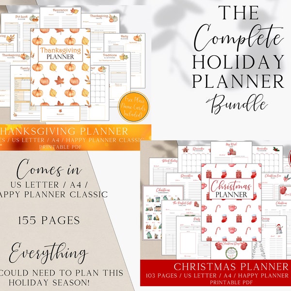 Christmas Planner - Etsy