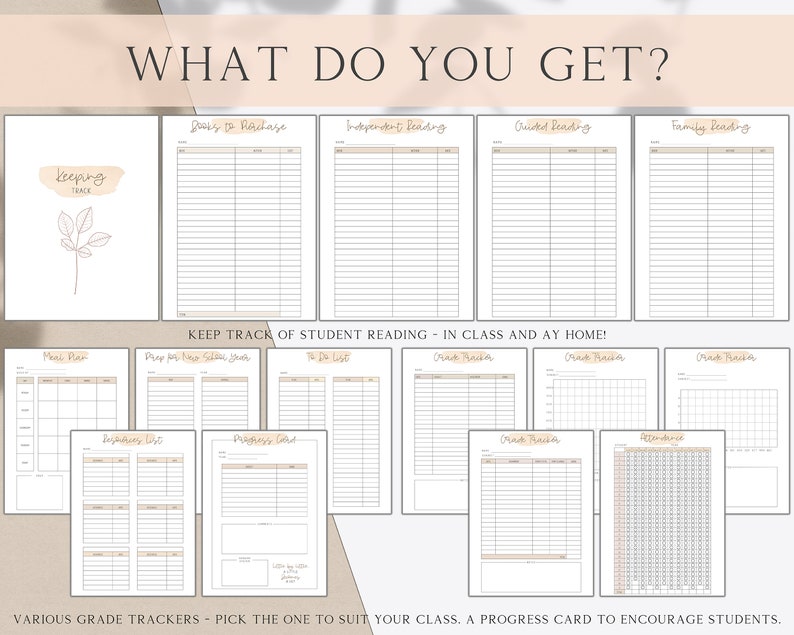 Printable Homeschool Planner Homeschool Printable Organizer - Etsy