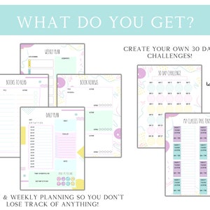 Printable Student Planner, School Calendar, Teenage Academic ...