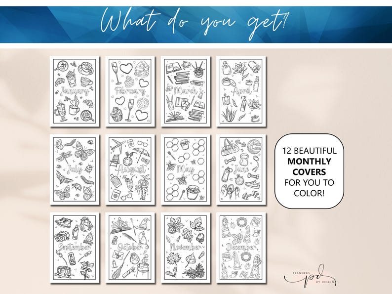 2026 Printable Bullet Journal, Monthly Yearly Planner Pages & Trackers ...