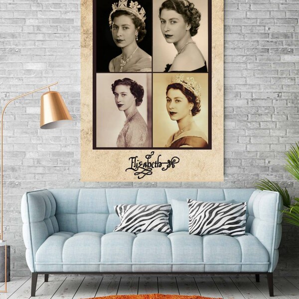 Queen Elizabeth Ii - Etsy