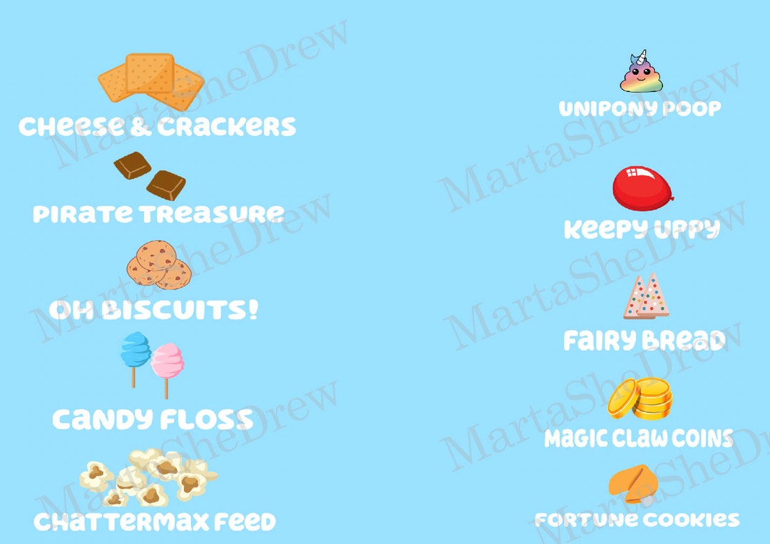 Bluey Inspired Gift Bag Labels - Etsy UK