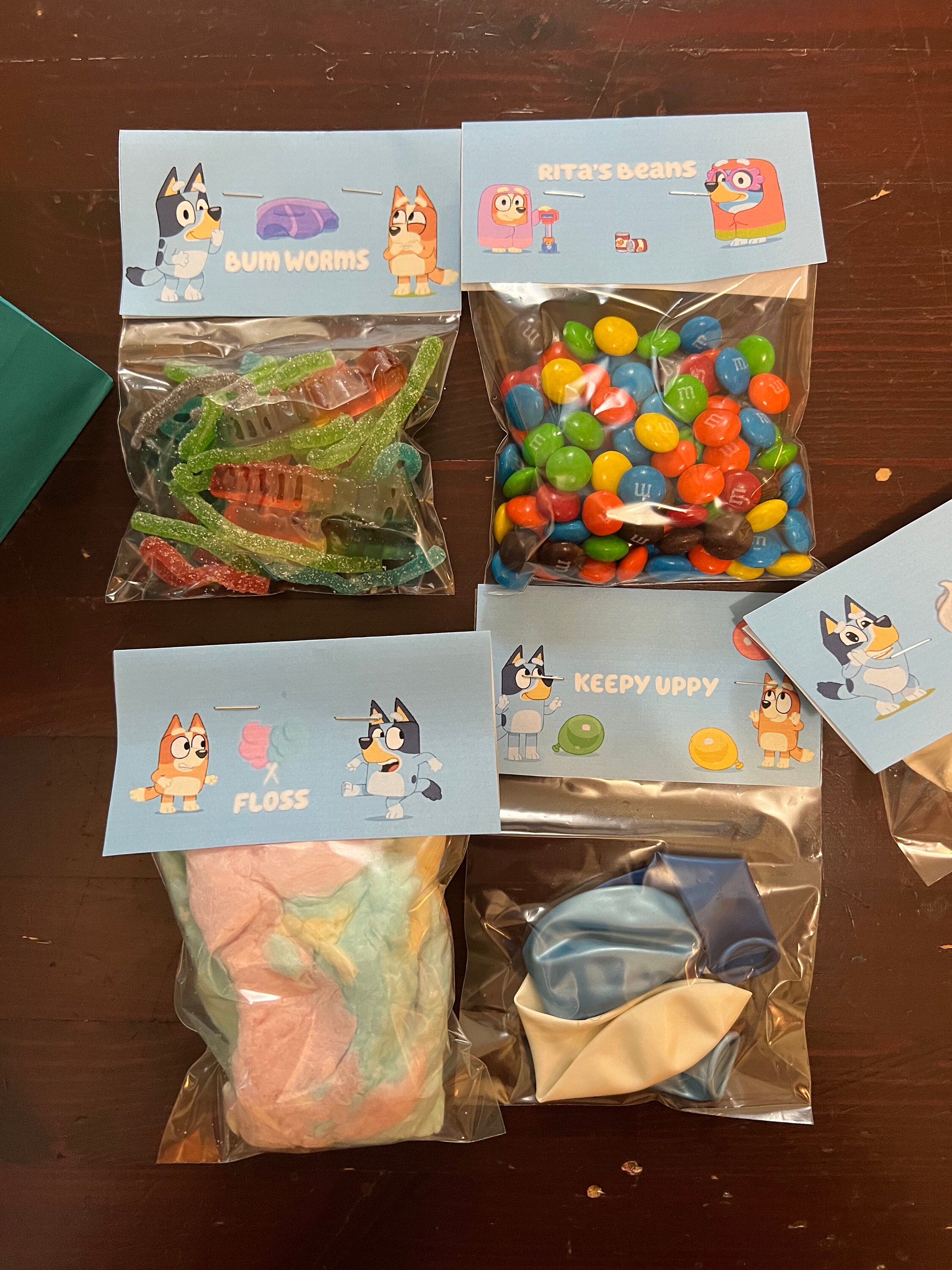 Bluey Inspired Gift Bag Labels - Etsy UK