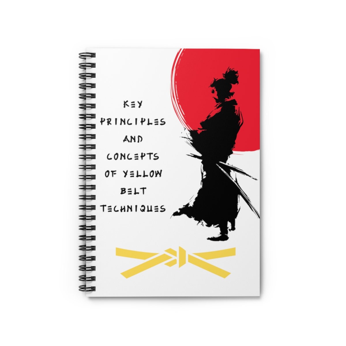 Karate Notebook, Karate Journal, Gifts for Karate, Karate Birthday ...