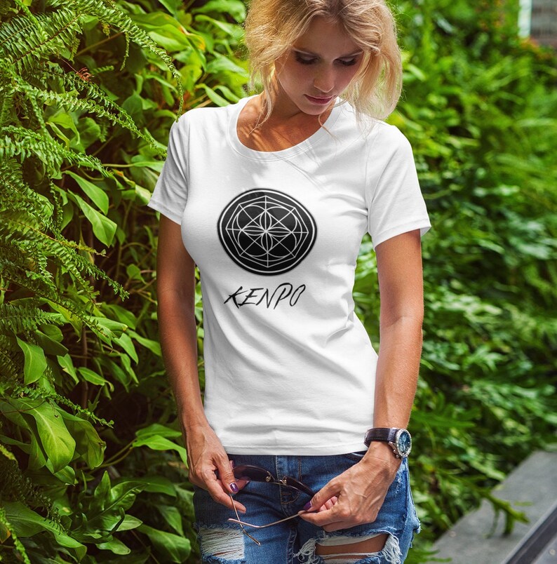 Karate Shirt, Unisex Classic White Kenpo Tee, Karate Tshirt, Kenpo ...