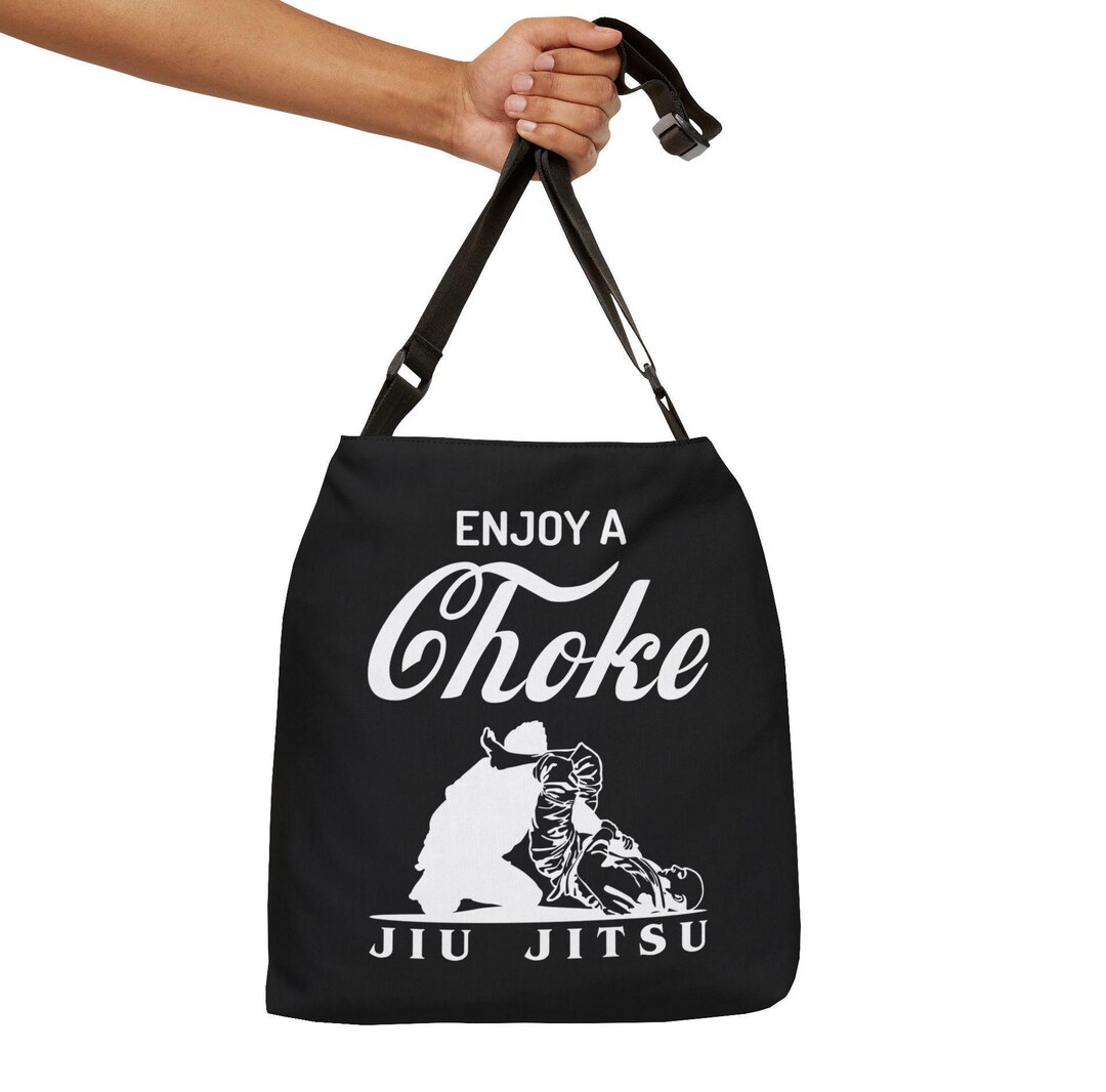 Enjoy A Choke Jiu Jitsu Custom Tote Bag, Karate Bag,martial Arts,kenpo ...
