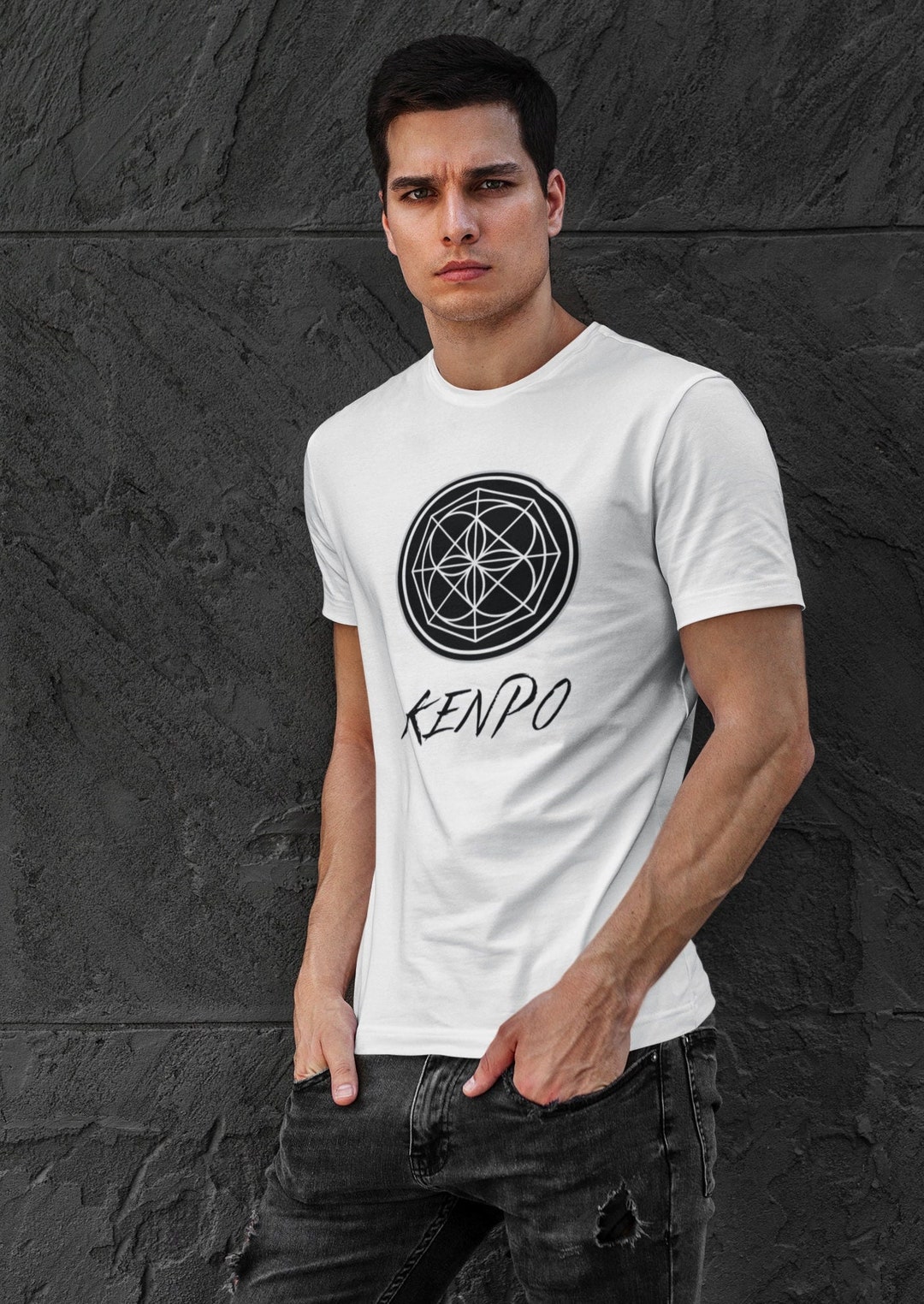 Karate Shirt, Unisex Classic White Kenpo Tee, Karate Tshirt, Kenpo ...