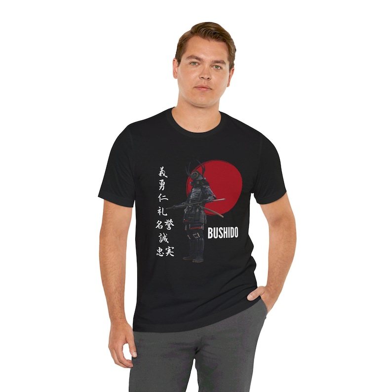 Bushido Shirt, Seven Code of Bushido, Martial Arts Shirt, Karate Shirt ...