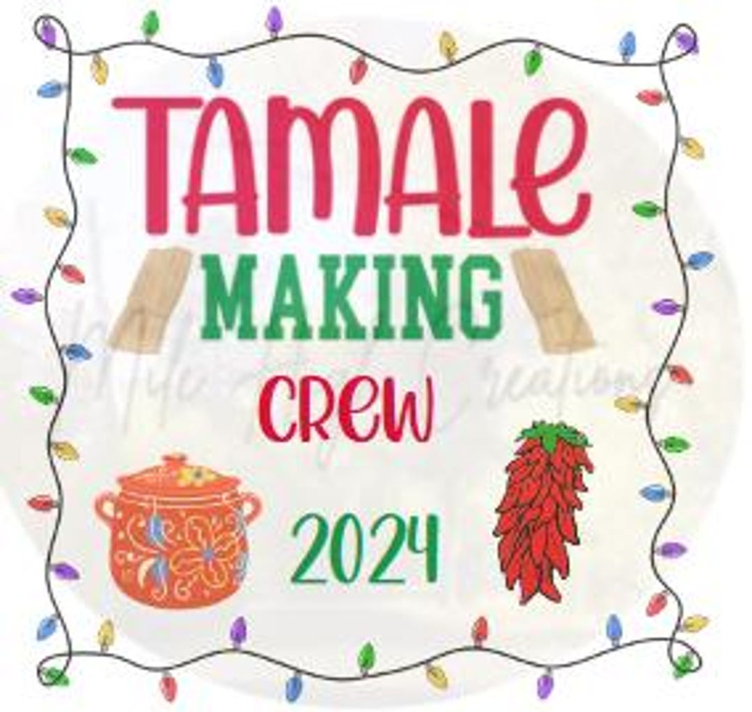 Tamale Making Crew PNG - Etsy