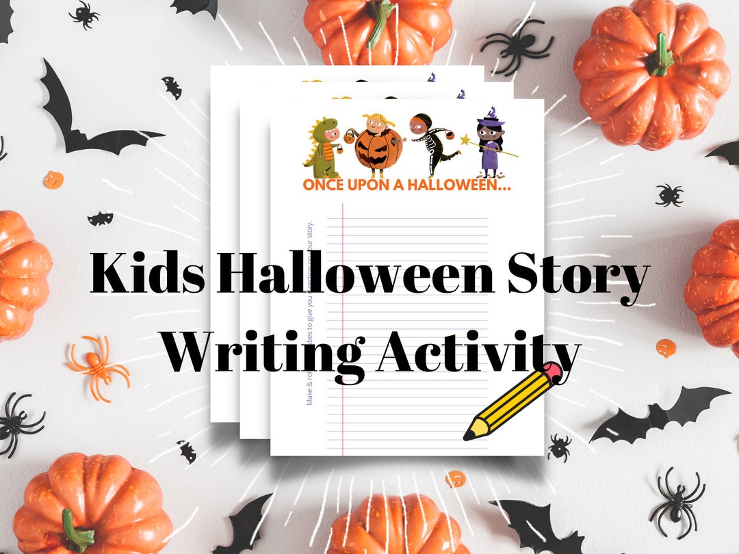 Halloween Activity for Kids | Writing Prompts | Instant Download | Kids ...