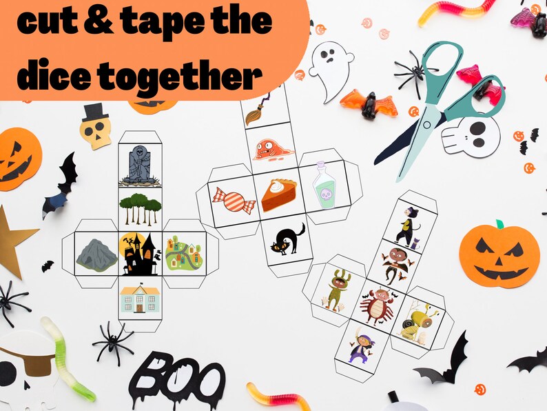 Halloween Activity for Kids | Writing Prompts | Instant Download | Kids ...
