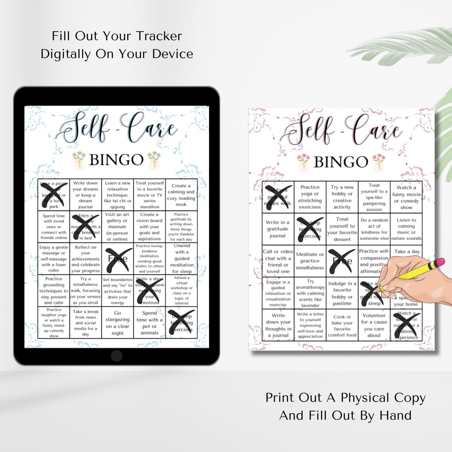 Self-care Bingo: Printable Game for Nurturing Your Well-being ...