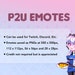 8 Cute Adorable Electric Mouse Emote Pack | Memes | Kawaii Stickers ...