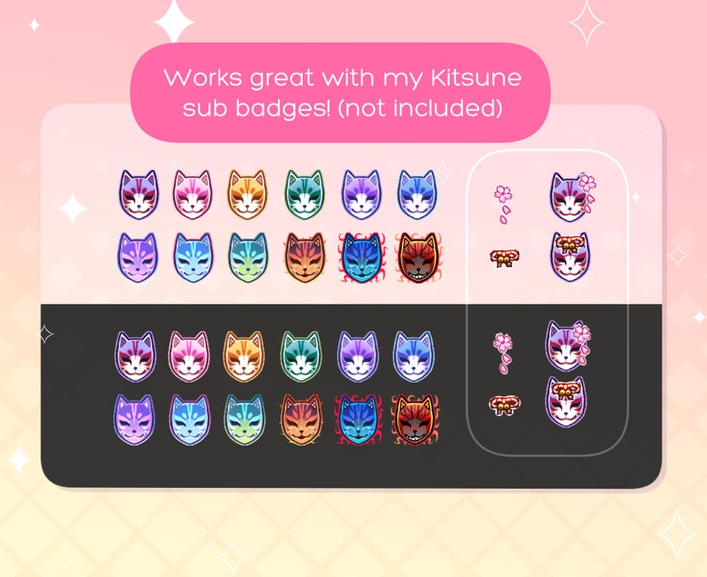 Cute Kawaii Vtuber Sakura Asset Pack, 4 Chairs, Mics, Bow, Hair Clip ...