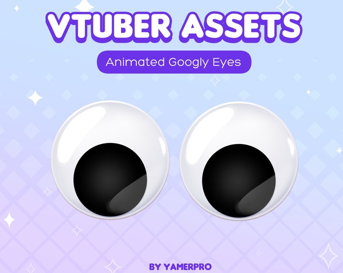 Drag-n-drop Fully Customizable Rigged Eye Set for Live2d! - Vtuber ...