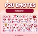 Cute Kawaii Vtuber Devil Assets Pack Dark Demon Wings, 4 Chairs, 2 Mics ...
