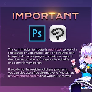 Easy DIY Custom Pricing Commission Sheet Template for Artists/freelancers | Galaxy Colorful ...