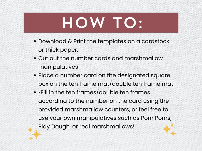 Winter Marshmallow Counting Ten Frame Mat for Numbers 1-20 - Montessori ...