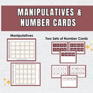 Winter Marshmallow Counting Ten Frame Mat for Numbers 1-20 - Montessori ...