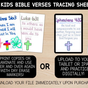 20 Bible Verses Tracing Sheets | Teach Bible Verses | Vacation Bible ...