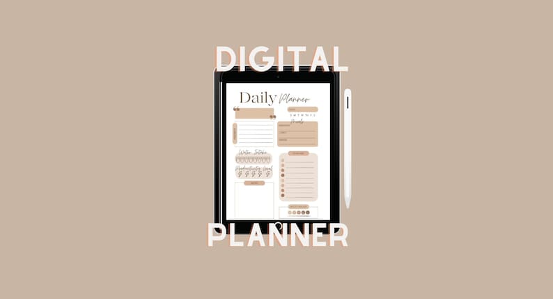 Digital Planner, Daily Planner, Productivity, To-do List, Notes ...