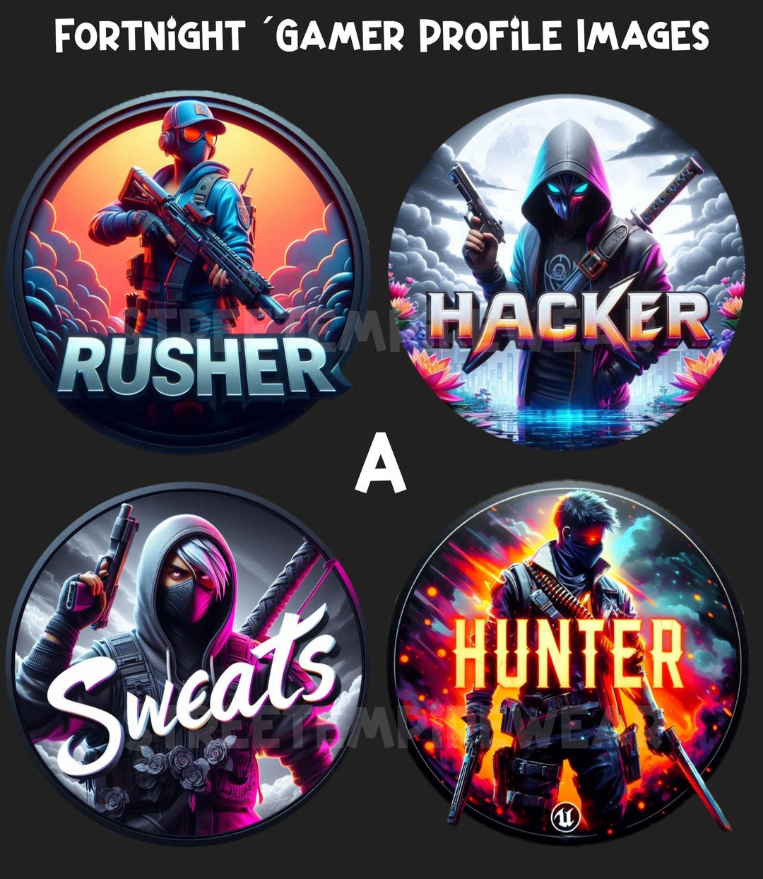 A, Version 1- 23x Fortnight-gaming Profile Images, Black Ops, Shooter ...