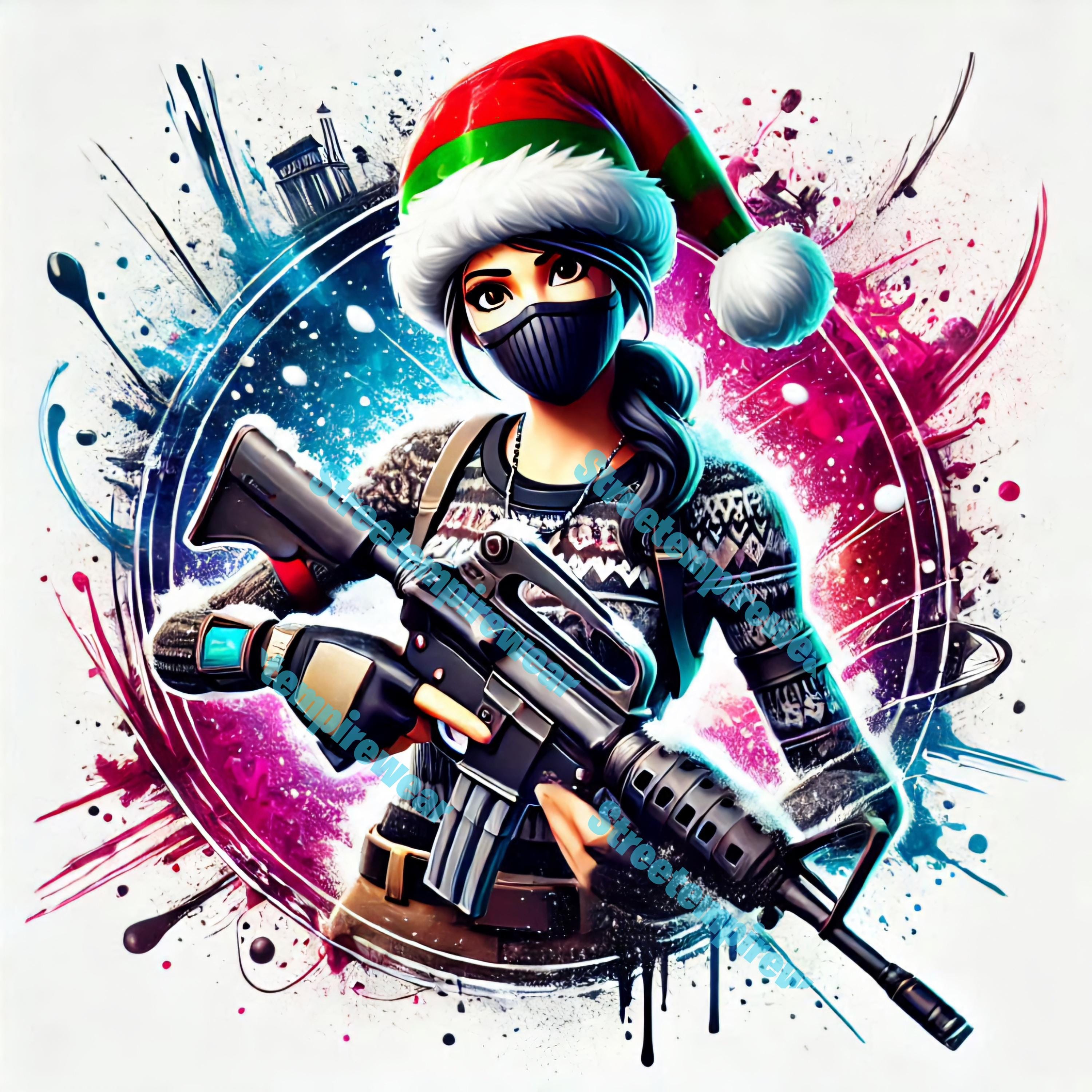 23x Christmas Fortnight-gaming Profile Images Can Be Used for T-shirts ...