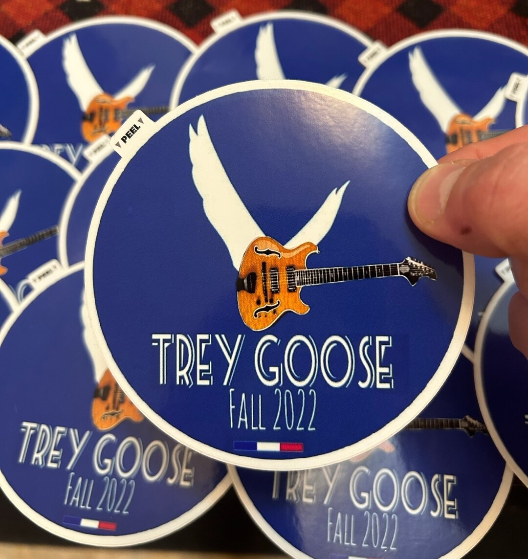 Trey Goose Sticker 4x4 Fall Tour 2022 - Etsy