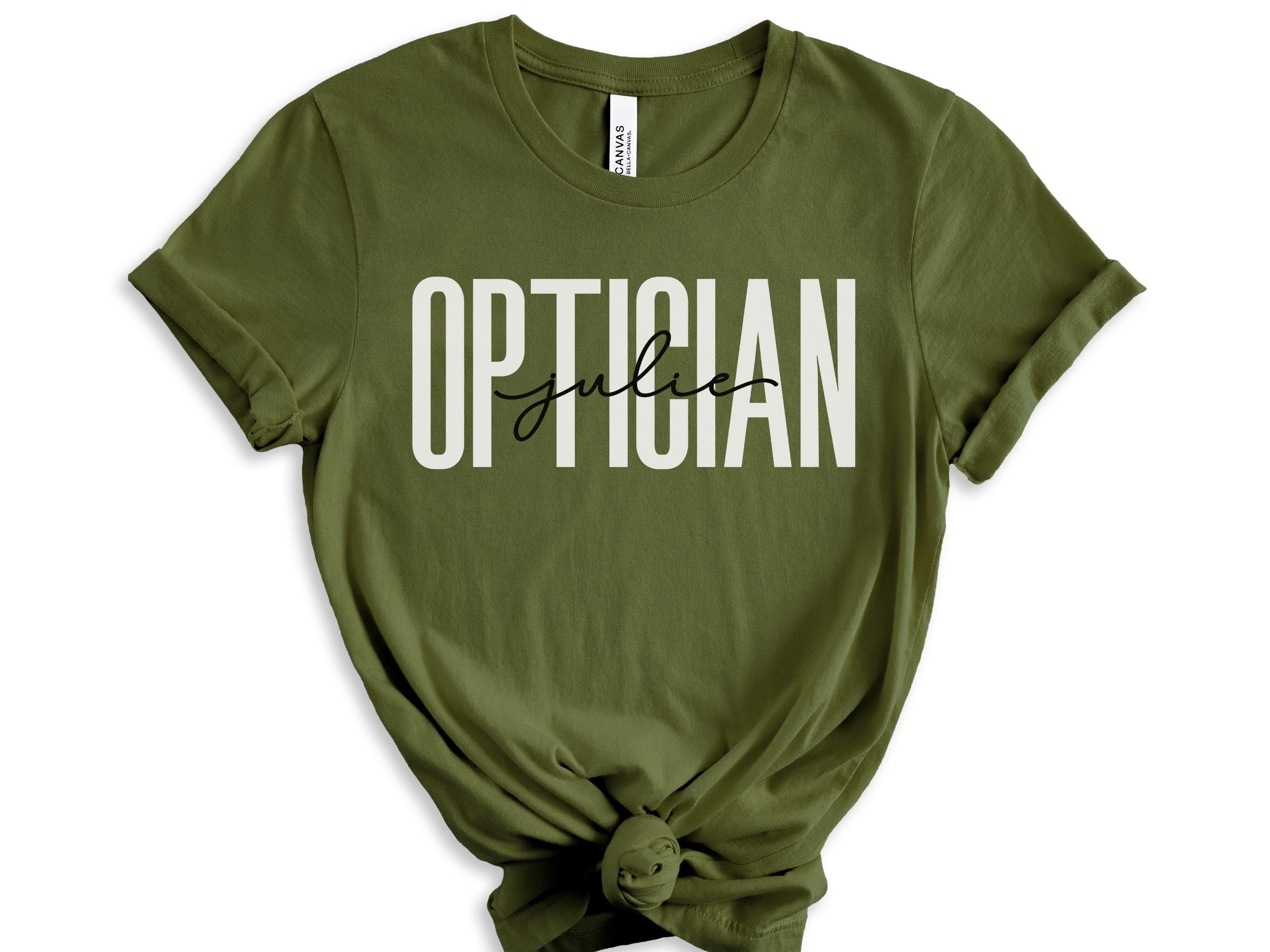 Personalized Optician Shirt Optician T-shirt Gift for - Etsy