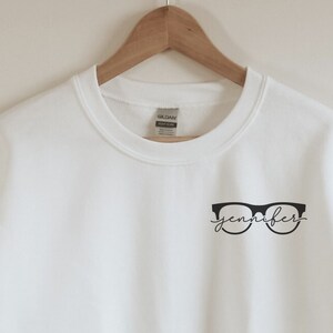 Personalized Optometry Sweatshirt, Vision Assistant Pullover Sweater ...