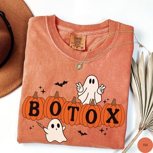 Botox Pumpkin Halloween Shirt, Botox Halloween Shirt, Nurse Injector ...