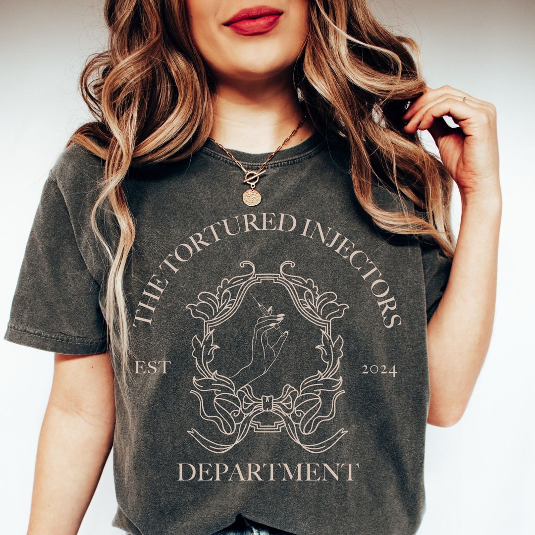 Nurse Injector Comfort Colors Shirt, Aesthetic Nurse Injector T-shirt ...